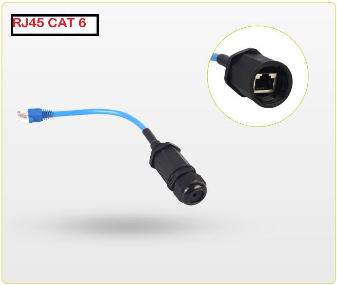 RJ45 Waterproof Network Cable Extender | Light it Up LEDs Xmas
